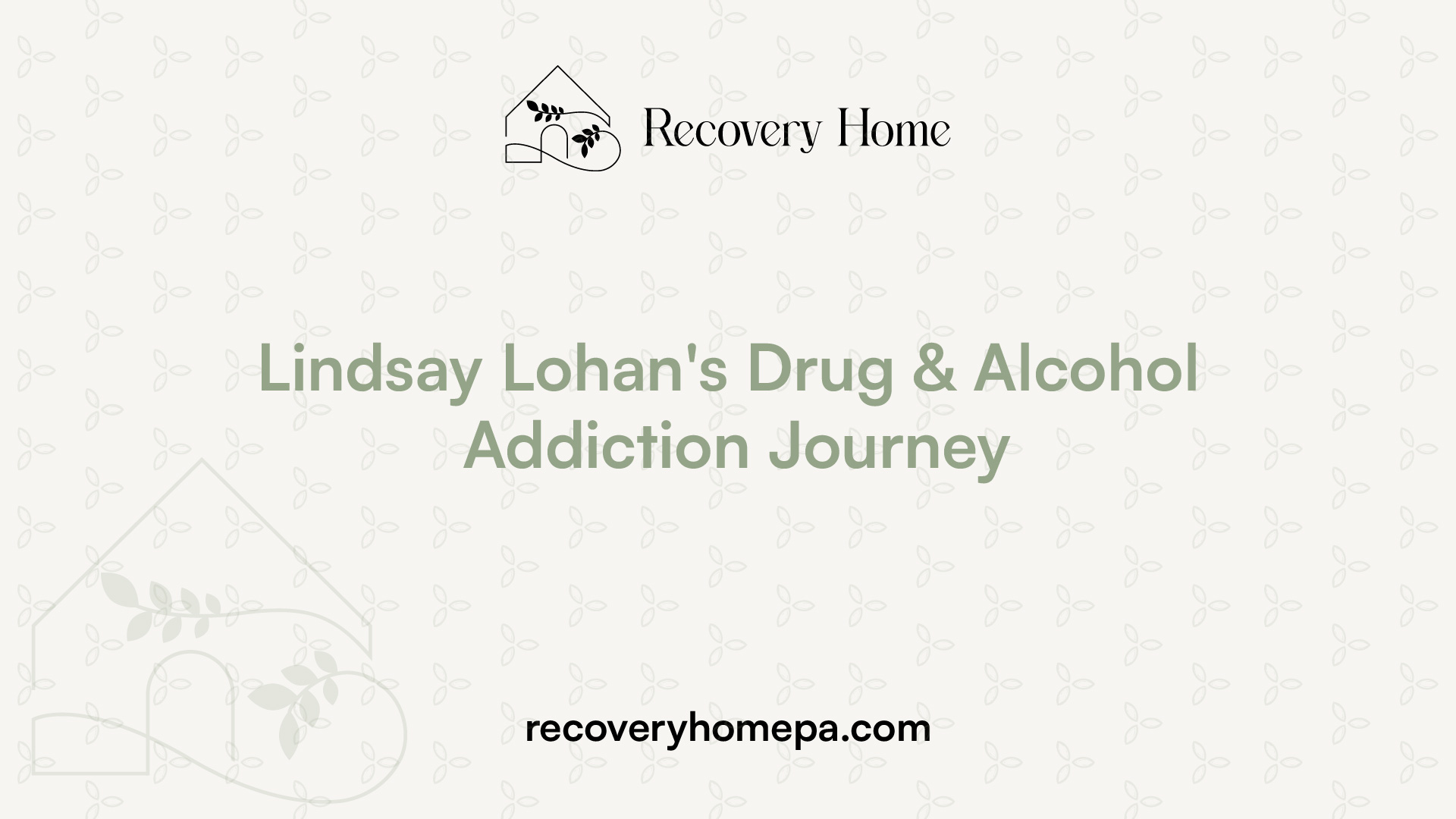 Lindsay Lohan's Drug & Alcohol Addiction Journey
